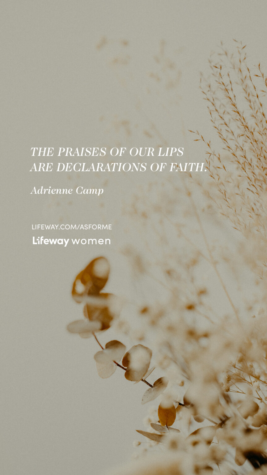 New As for Me Bible Study | Read an Excerpt - Lifeway Women